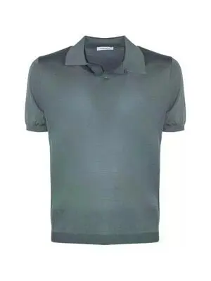 KANGRA Short-sleeve Polo Shirt - Green