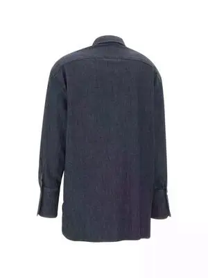 ELENA MIRÒ Pointed-collar Cotton Shirt