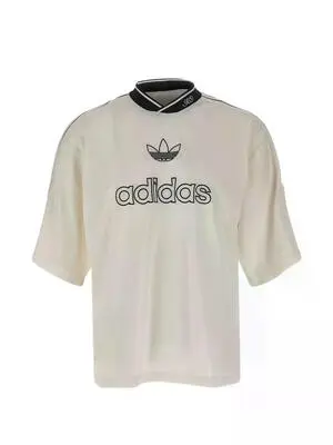 Adidas Logo Embroidered T-shirt