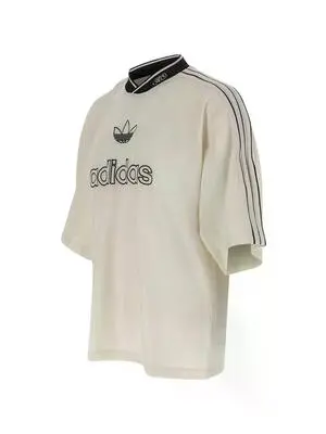Adidas Logo Embroidered T-shirt