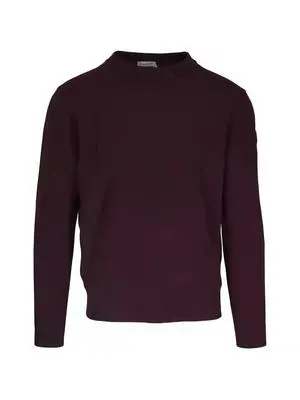 Moncler Crew Neck Ribbed Sweater