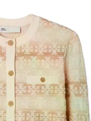 Tory Burch Kendra Cardigan - Neutrals