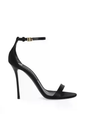 Dolce & Gabbana Keira Satin Sandals With Dg Buckle