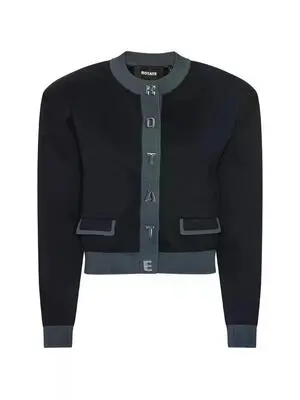 ROTATE BY BIRGER CHRISTENSEN Letter-button Cardigan