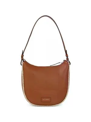 Karl Lagerfeld Whipstitch Shoulder Bag