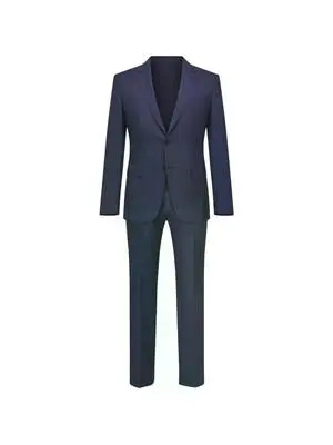 Canali Check Flap Pockets Suit