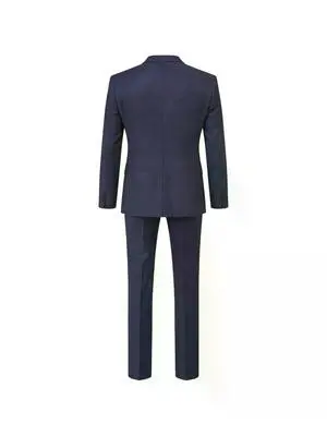 Canali Check Flap Pockets Suit