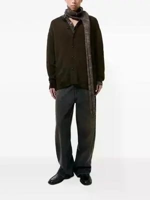 Our Legacy Fine-knit Button-up Cardigan - Brown
