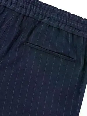 TOMBOLINI Pinstripe Drawstring Trousers - Blue