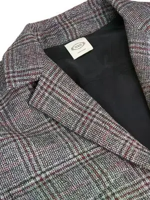 TOD'S Checked Jumpsuit