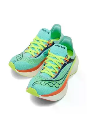Saucony Endorphin Elite 2 Panelled Mesh Sneakers - Blue