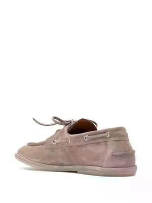 Officine Creative Love 101 Suede Boat Shoes