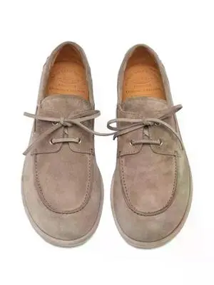 Officine Creative Love 101 Suede Boat Shoes