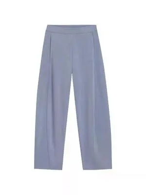 BOSS Elasticated-waistband Track Pants - Blue