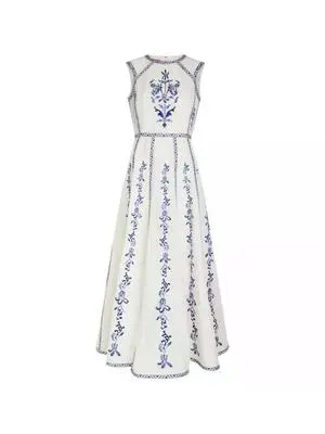 Emporio Sirenuse Embroidered Dresses