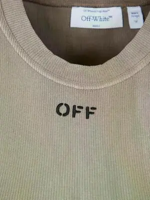 Off-White Logo-detail Tank Top - Neutrals
