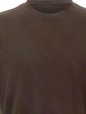 DIKTAT Crew-neck Short-sleeve T-shirt - Brown