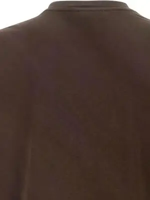 DIKTAT Crew-neck Short-sleeve T-shirt - Brown