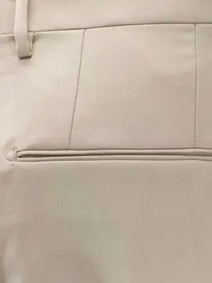 Tagliatore Welt Pockets Virgin Wool Trousers - Neutrals