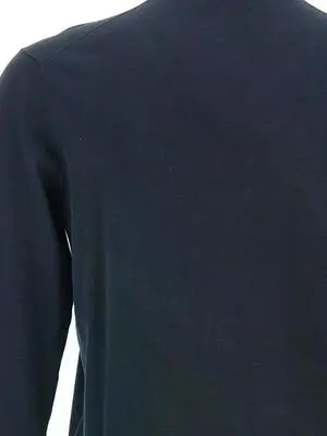 DIKTAT Crew-neck Ribbed Sweater - Blue