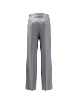 Tagliatore Belt Loops Trousers - Grey