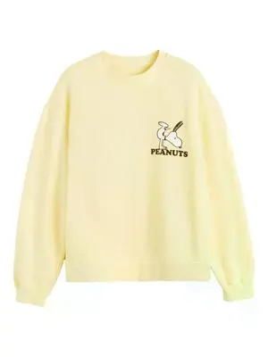 Chinti & Parker X Peanuts Athletics Sweatshirt - Yellow