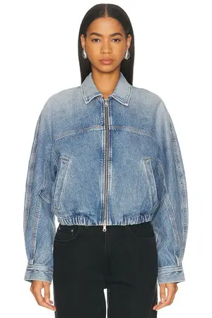 Agolde Zip Up Jackets For Women