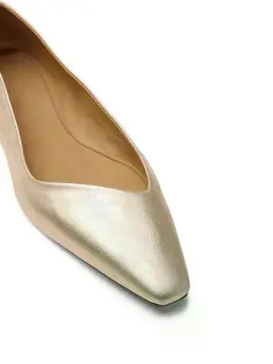 Marsèll Cazzuola Pointed-toe Ballerinas - Gold