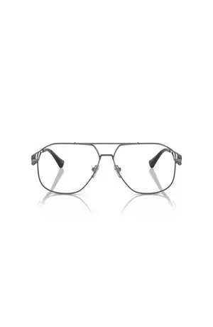 Versace 59mm Pilot Optical Glasses - Grey