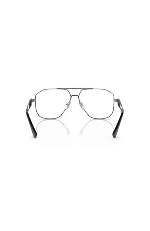 Versace 59mm Pilot Optical Glasses - Grey