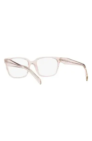 Prada Rectangular Optical Glasses - Crystal