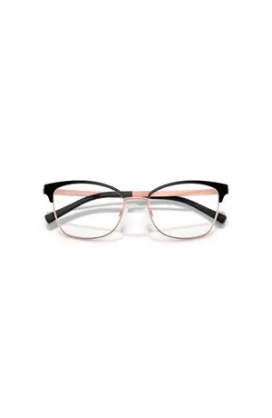 Michael Kors 51mm Cat Eye Optical Glasses - Black