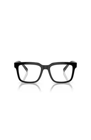 Dolce & Gabbana 52mm Square Optical Glasses - Black