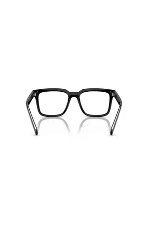Dolce & Gabbana 52mm Square Optical Glasses - Black