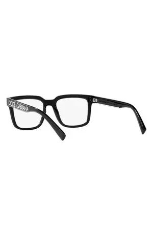 Dolce & Gabbana Square Optical Glasses - Black