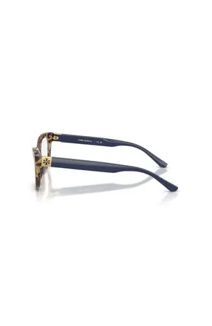 Tory Burch 52mm Square Optical Glasses - Brown