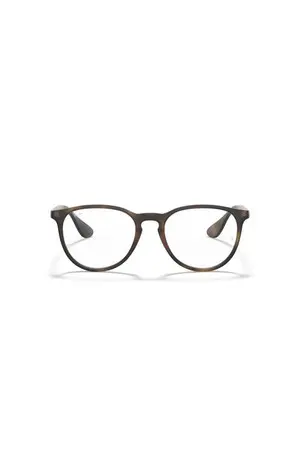 Ray-ban 51mm Round Full Rim Eyeglasses