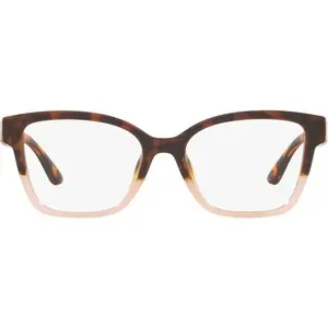 Michael Kors 53mm Square Full Rim Eyeglasses - Pink