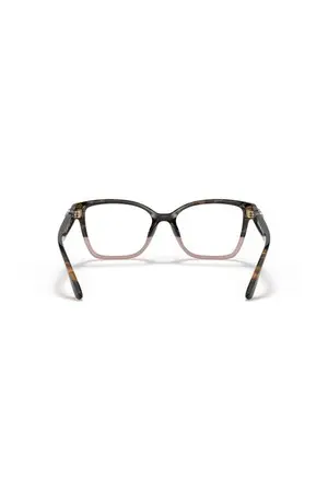 Michael Kors 53mm Square Full Rim Eyeglasses - Tortoise