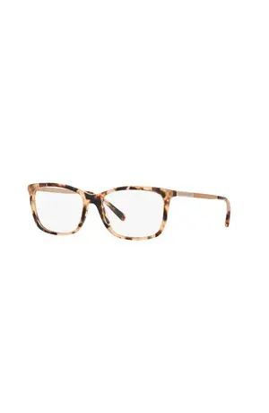 Michael Kors 52mm Rectangle Optical Glasses - Tortoise