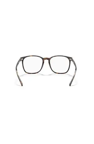 Ray-ban 54mm Square Optical Glasses - Tortoise