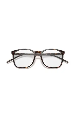 Ray-ban 54mm Square Optical Glasses - Tortoise