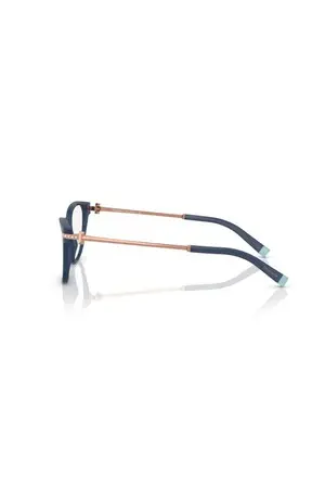 Tiffany & Co. 52mm Cat Eye Optical Glasses - Blue