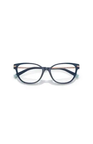 Tiffany & Co. 52mm Cat Eye Optical Glasses - Blue