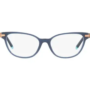 Tiffany & Co. 52mm Cat Eye Optical Glasses - Opal Blue