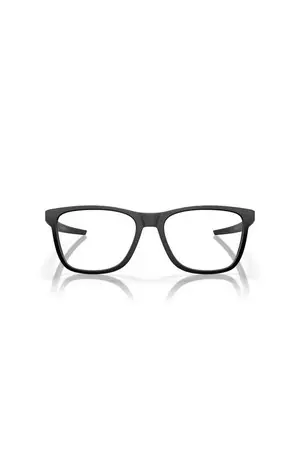 Oakley 55mm Round Full Rim Eyeglasses - Black
