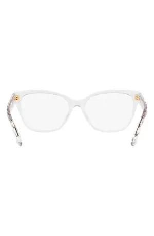 Tory Burch Rectangular Eyeglasses - Clear