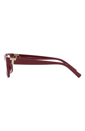Tiffany & Co. Rectangle Optical Glasses - Dark Red