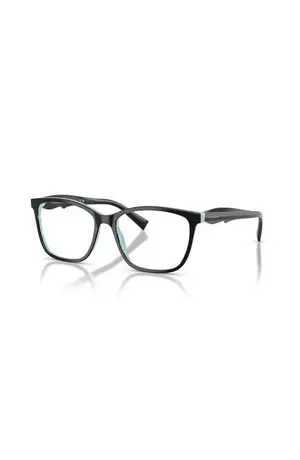 Tiffany & Co. 54mm Square Optical Glasses - Black