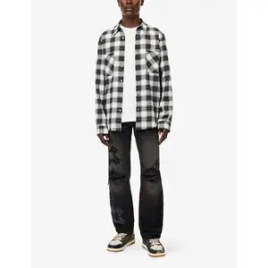 Amiri Quad Mx1 Straight-leg Denim Jeans - Black